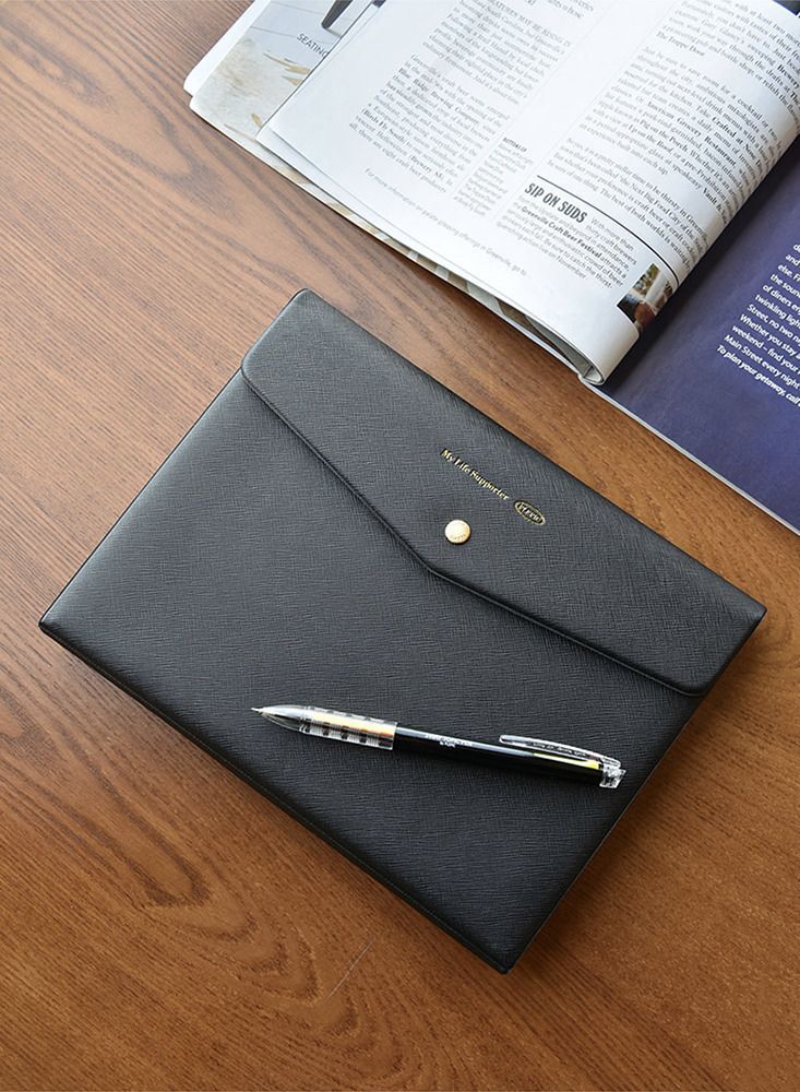 MochiThings: Classy 6 Ring A5 Binder Clutch