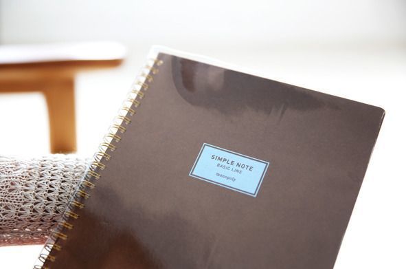 MochiThings: Basic Lined Notebook