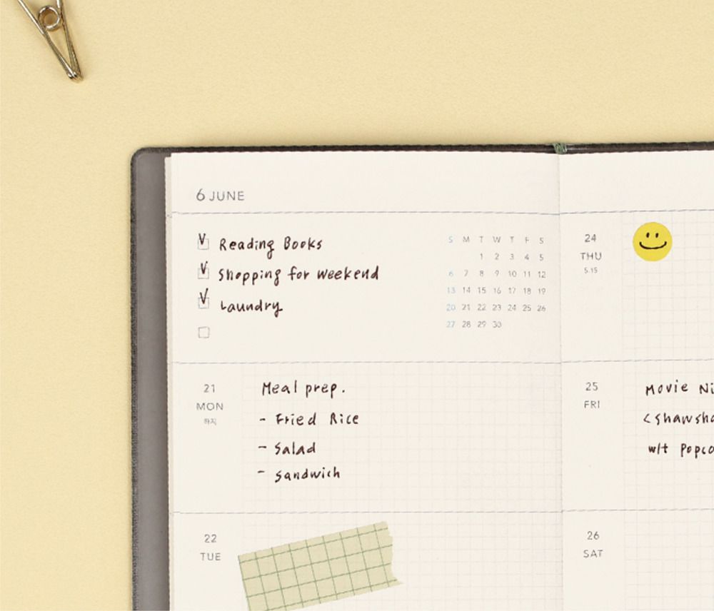 MochiThings: 2021 Edit S Weekly Planner