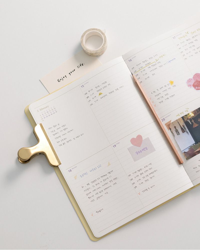 MochiThings: 2021 B5 Slim & Wide Weekly Planner