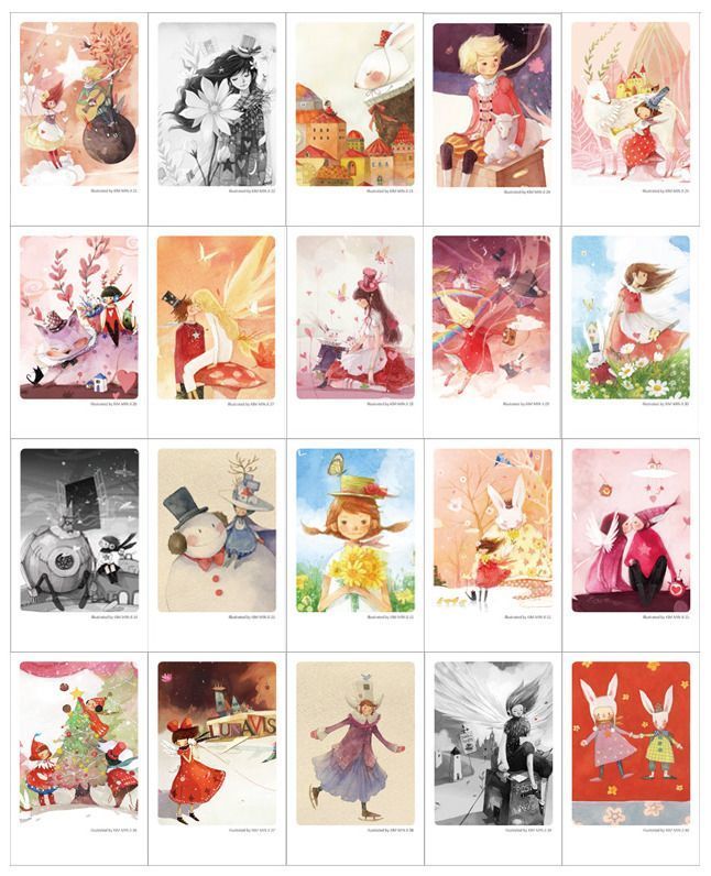 MochiThings: Instax Mini Photo Box & Postcard Set v1