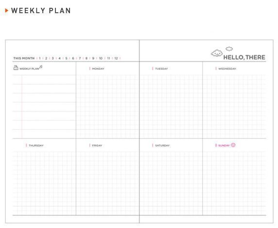 MochiThings: Hello There Planner v1