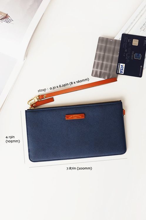 MochiThings: Slim Leather Travel Pouch