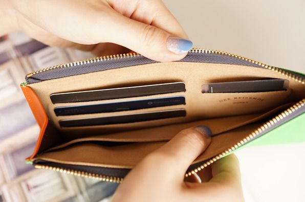 MochiThings: Slim Leather Travel Pouch