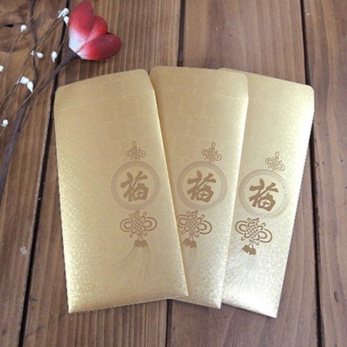 MochiThings: Gold Luxury Gift Envelope Set