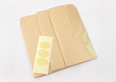 MochiThings: Gold Luxury Gift Envelope Set