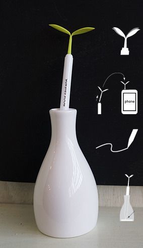 MochiThings: Colorful Sprout Pen + Vase Set