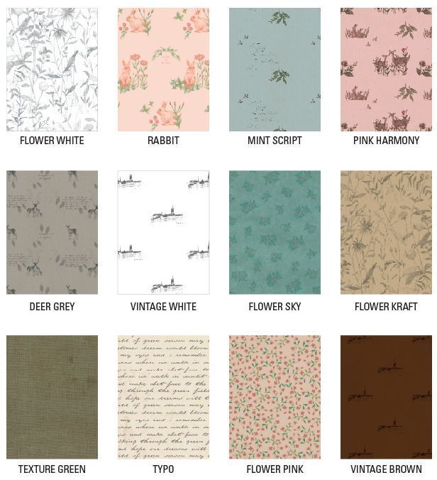 MochiThings: Pattern Gift Wrapping Paper Book v1