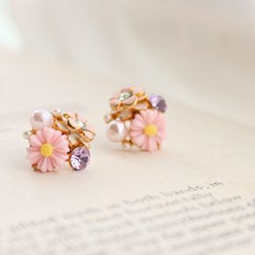 MochiThings: Flower Bouquet Earring Set