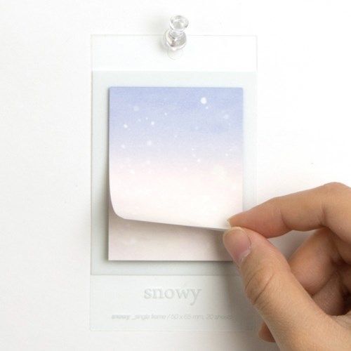 MochiThings: Snowy Sticky Note Set
