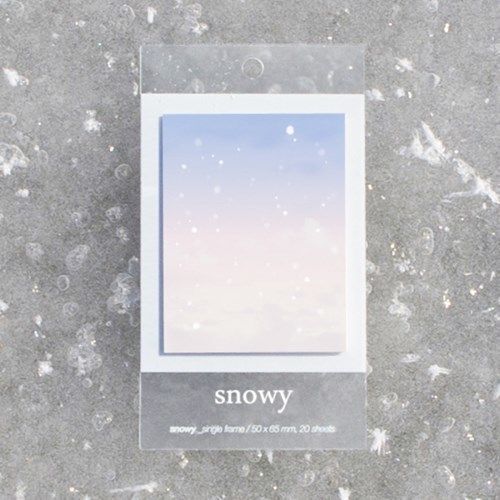 MochiThings: Snowy Sticky Note Set