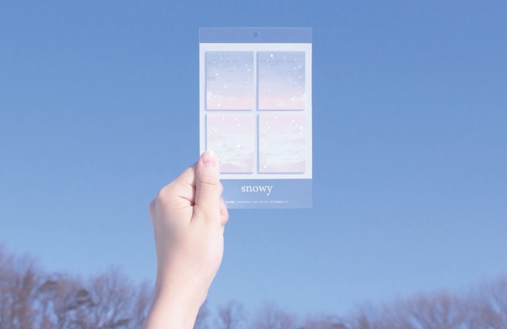 MochiThings: Snowy Sticky Note Set