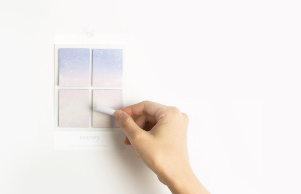 MochiThings: Snowy Sticky Note Set