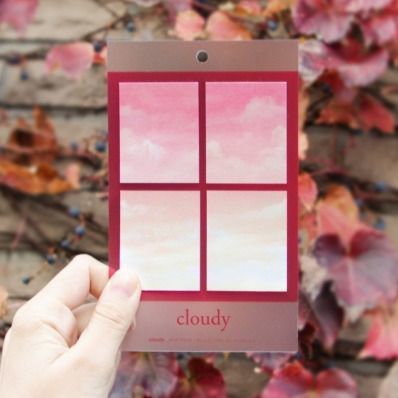 MochiThings: Cloudy Sticky Note Set