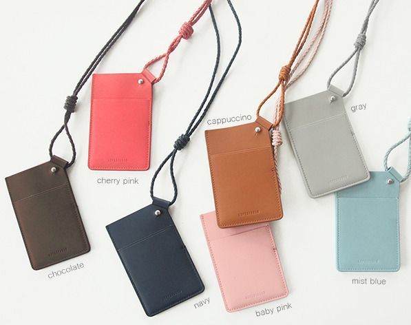 MochiThings: Life Studio Leather Slim Card Case & Strap