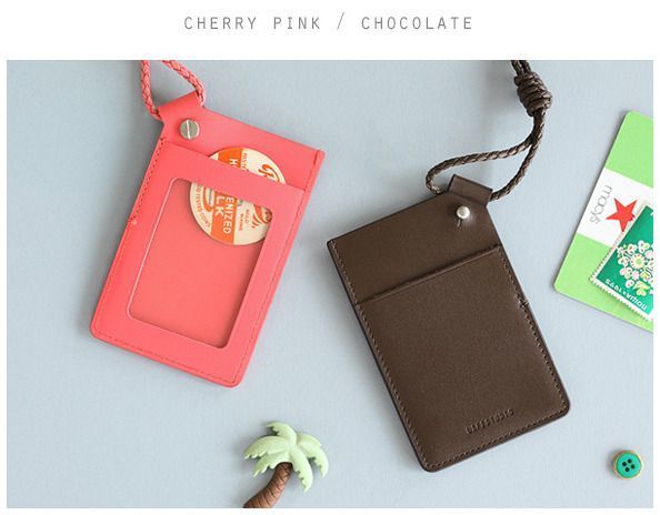 MochiThings: Life Studio Leather Slim Card Case & Strap