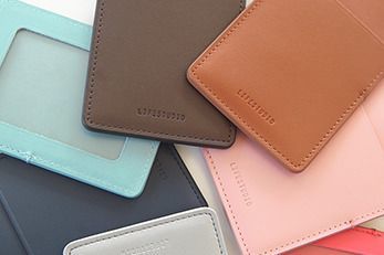 MochiThings: Life Studio Leather Slim Card Case & Strap