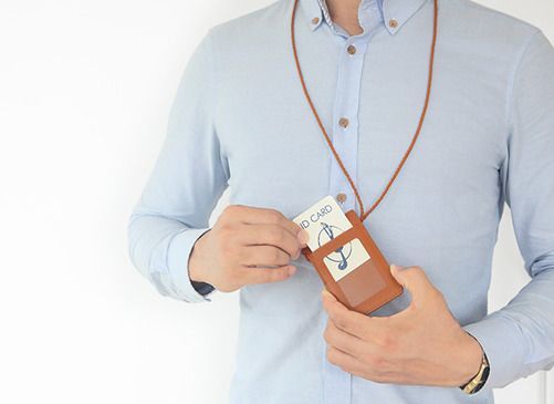 MochiThings: Life Studio Leather Slim Card Case & Strap