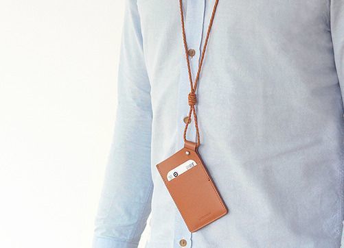 MochiThings: Life Studio Leather Slim Card Case & Strap