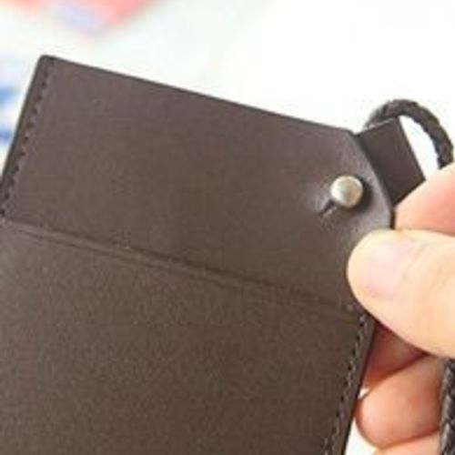 MochiThings: Life Studio Leather Slim Card Case & Strap