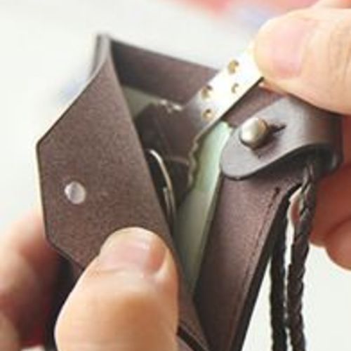 MochiThings: Life Studio Leather Slim Card Case & Strap