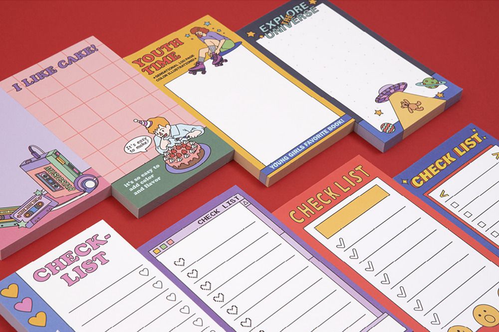 MochiThings: Color Point Memo Pad v2