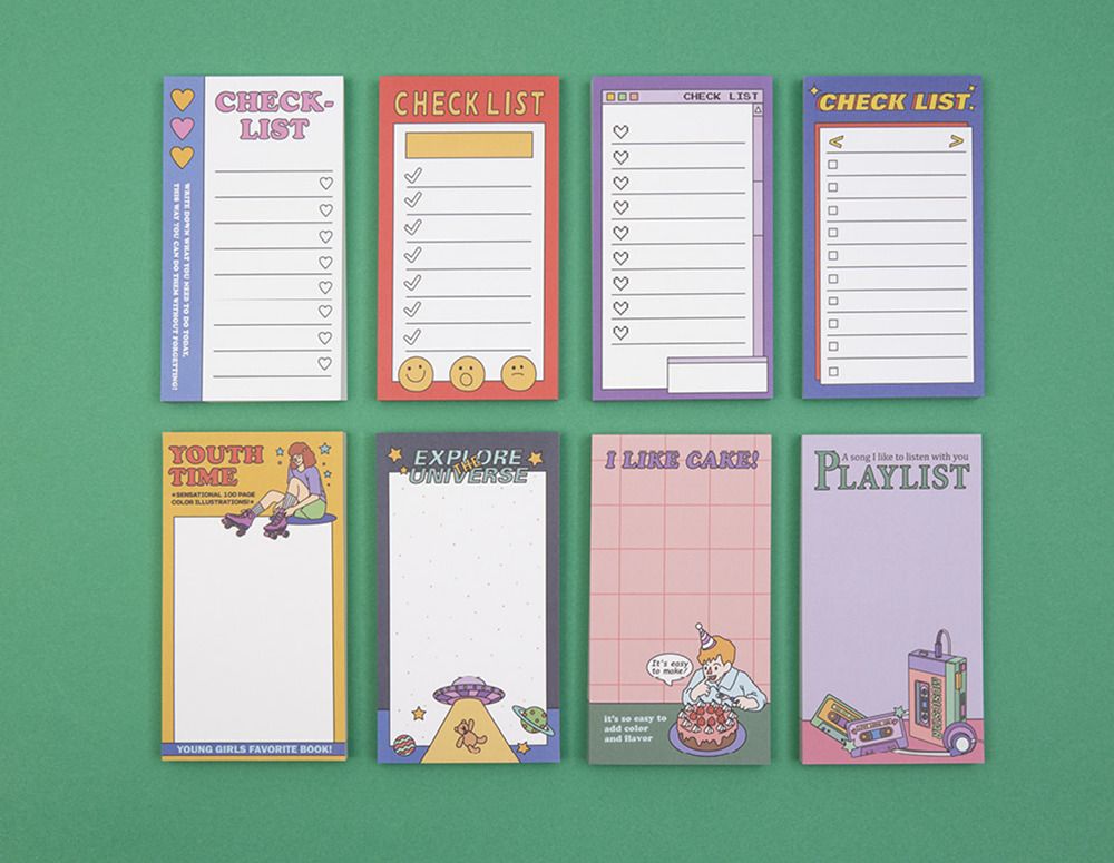 MochiThings: Color Point Memo Pad v2