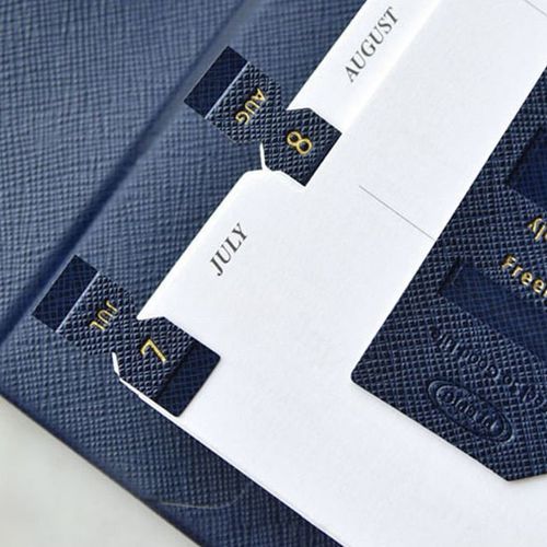 MochiThings: Classy Leather Index Sticker