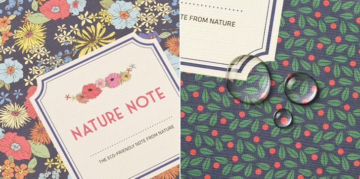 MochiThings: Large Nature Lined Notebook