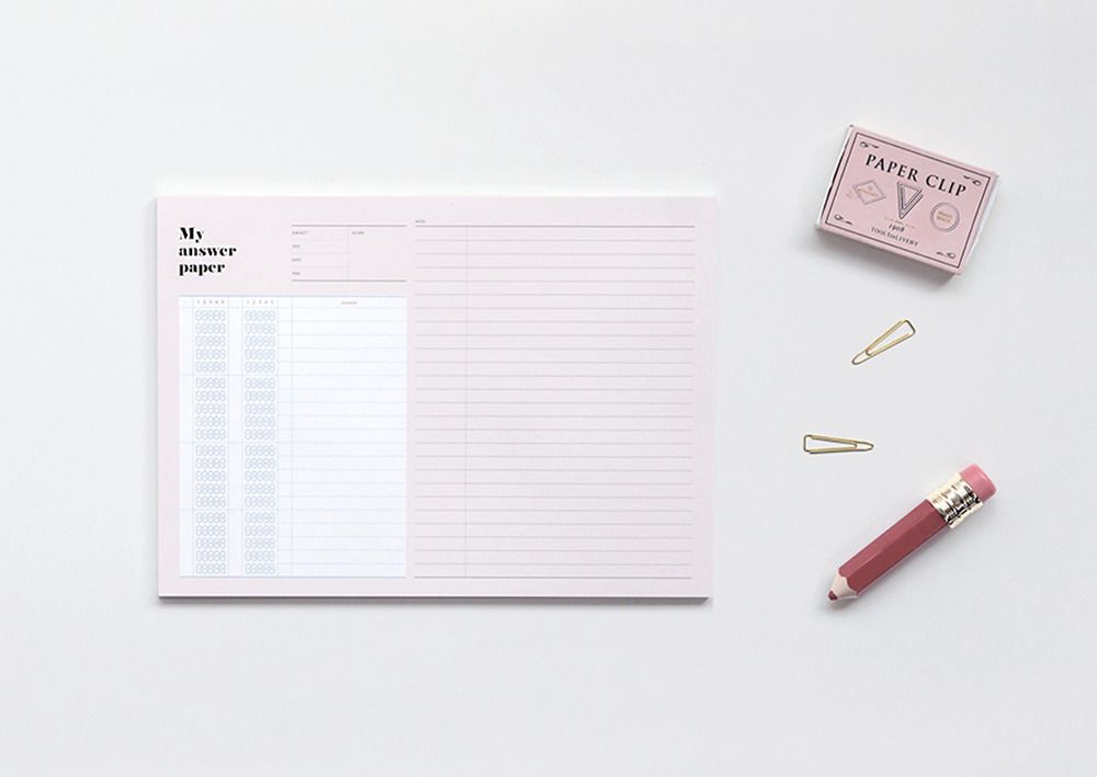 MochiThings: Large My Schedule Notepad