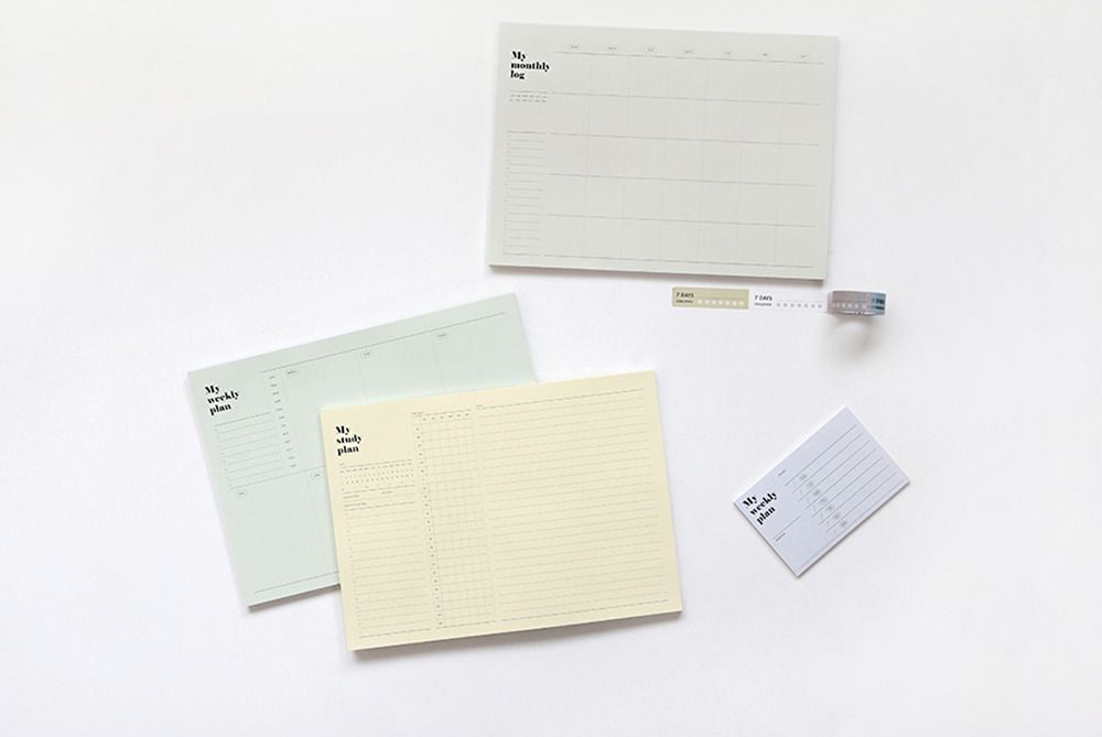 MochiThings: Large My Schedule Notepad