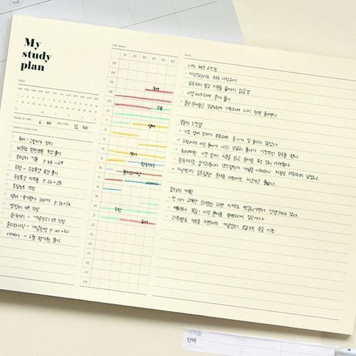 MochiThings: Large My Schedule Notepad
