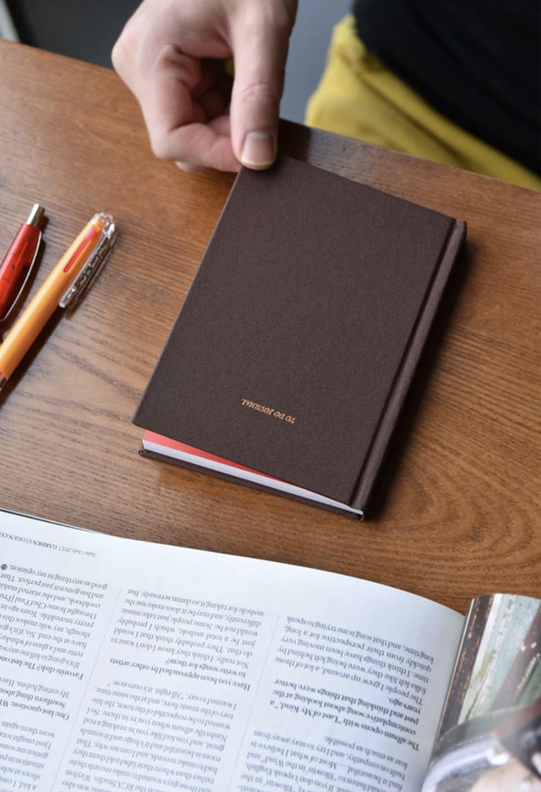 MochiThings: Daily To Do Hardcover Journal