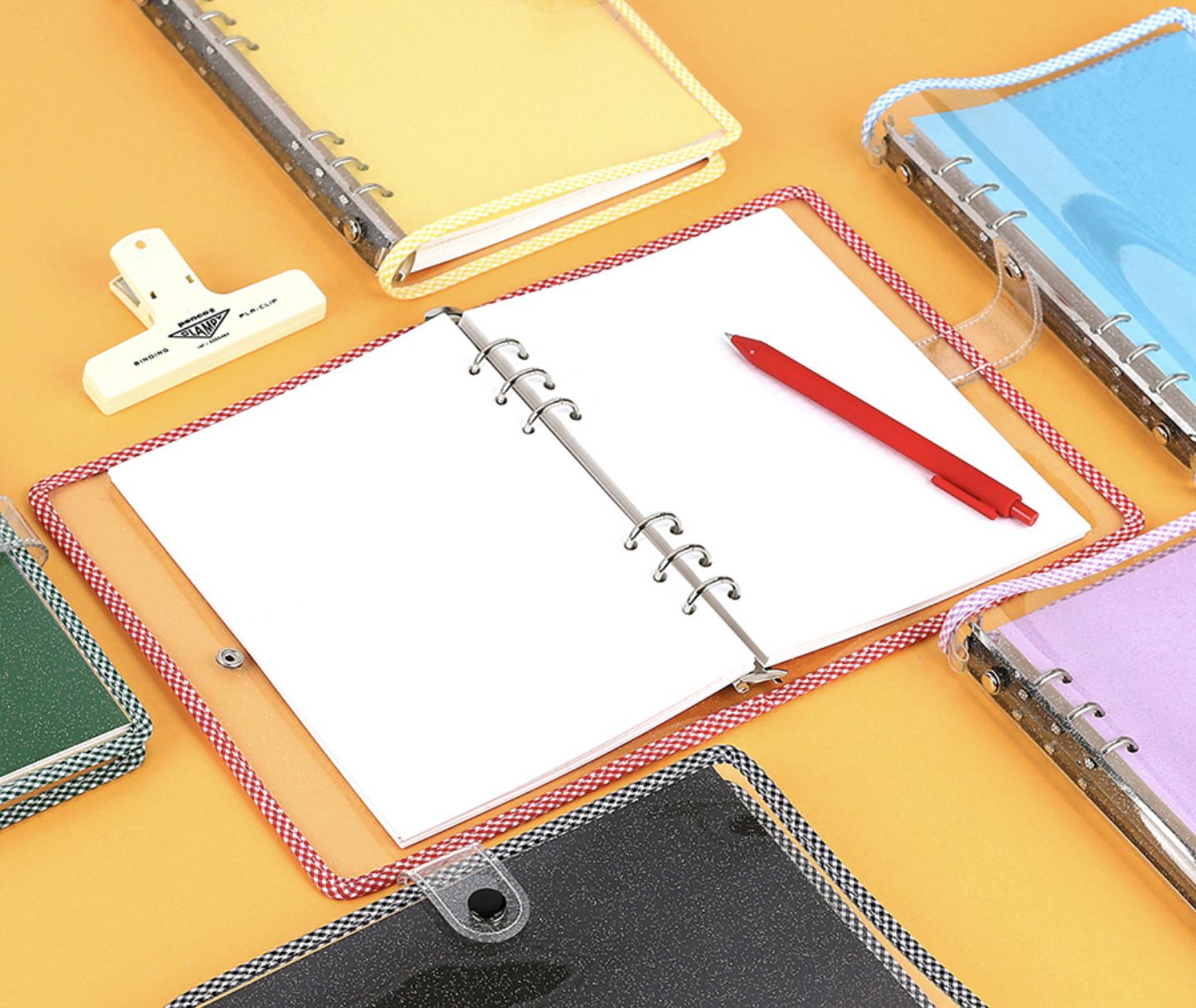 MochiThings: Twinkle Check 6 Ring A5 Planner