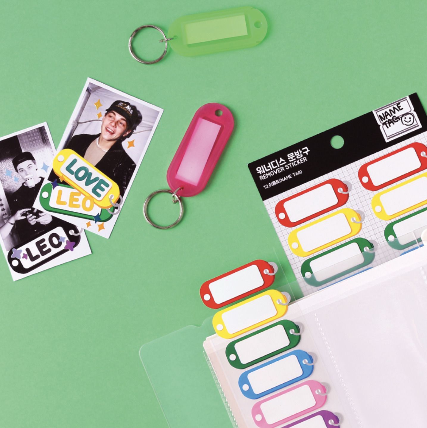 MochiThings: Clip & Label Removable Sticker