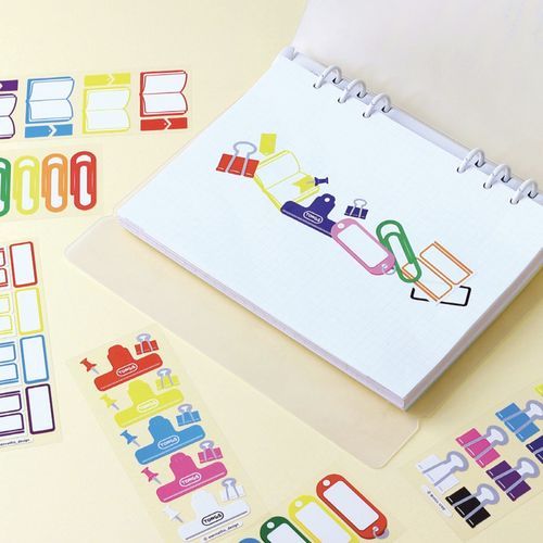 MochiThings: Clip & Label Removable Sticker