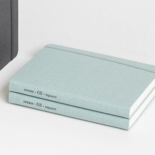 MochiThings: Wide Record Hardcover Grid Notebook
