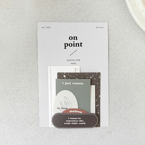 MochiThings: On Point Matte Deco Sticker Set v4