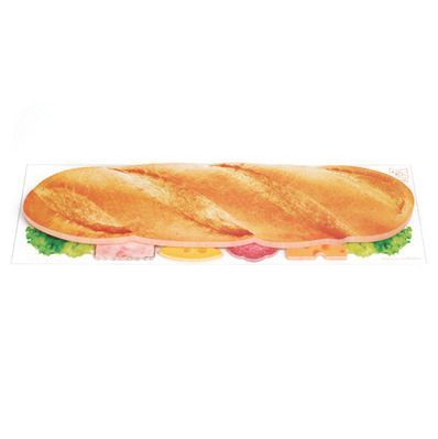 MochiThings: Baguette Sandwich Sticky Note Set