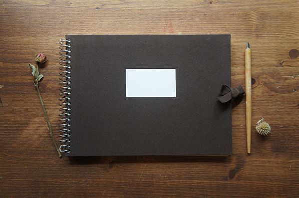 MochiThings: Large Brown Scrapbook