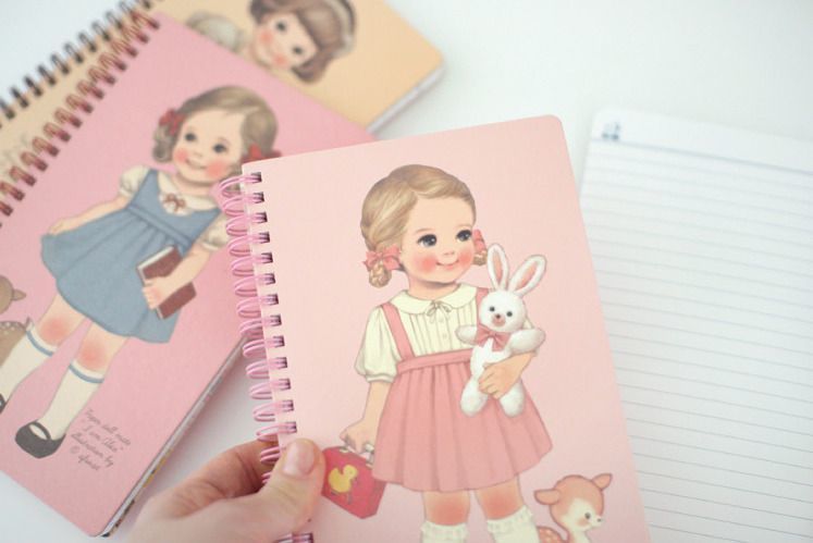 MochiThings: Paper Doll Spring Notebook v2