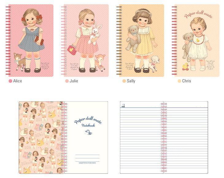 MochiThings: Paper Doll Spring Notebook v2