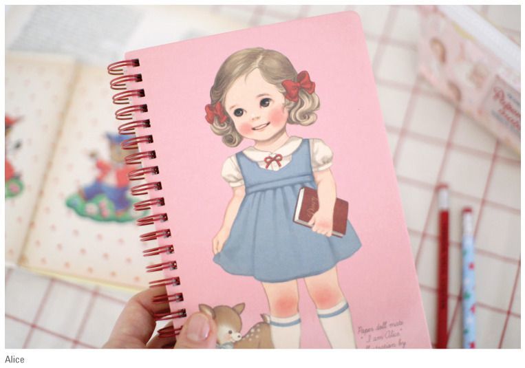 MochiThings: Paper Doll Spring Notebook v2