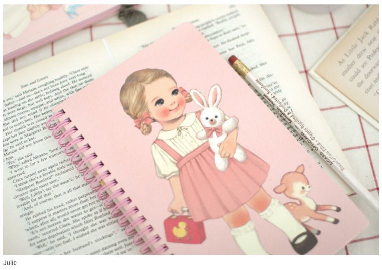 MochiThings: Paper Doll Spring Notebook v2
