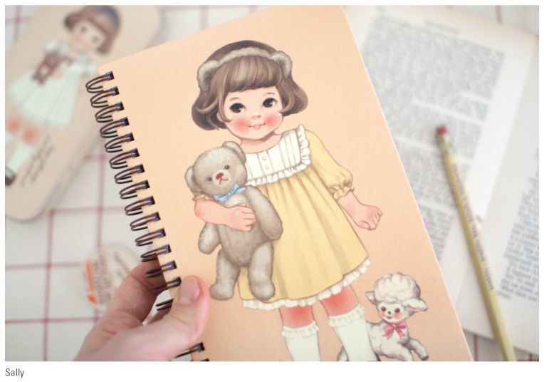 MochiThings: Paper Doll Spring Notebook v2