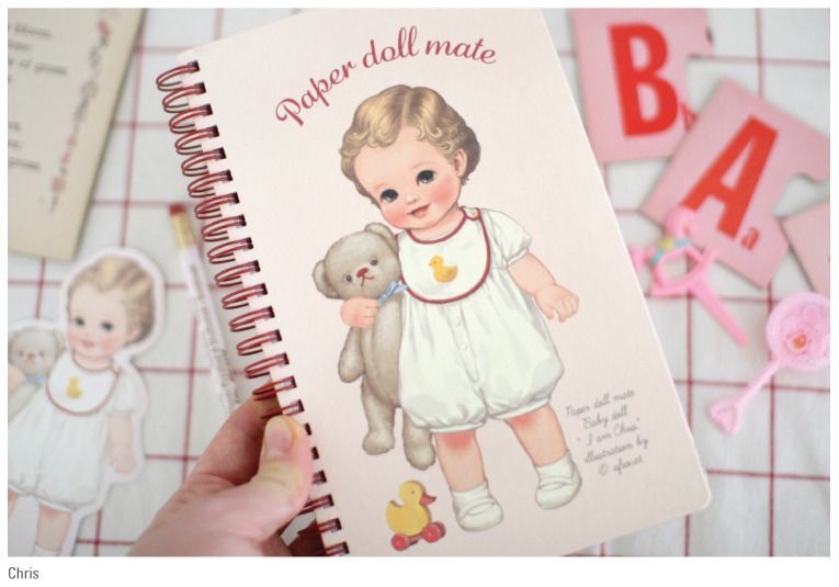 MochiThings: Paper Doll Spring Notebook v2