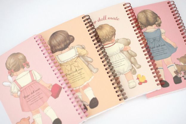 MochiThings: Paper Doll Spring Notebook v2
