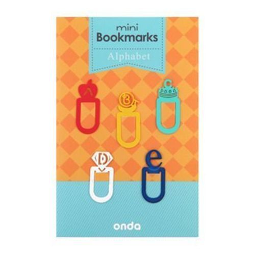 MochiThings: Mini Alphabet Bookmark Set