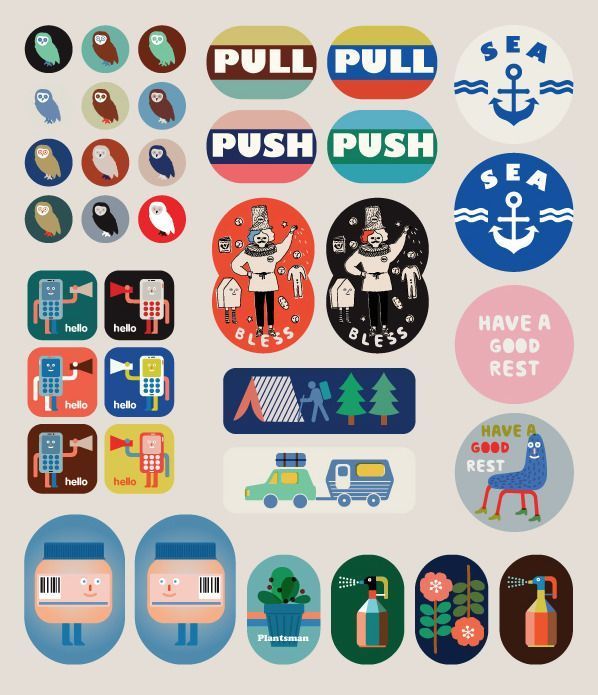 MochiThings: Point Sticker Set v1