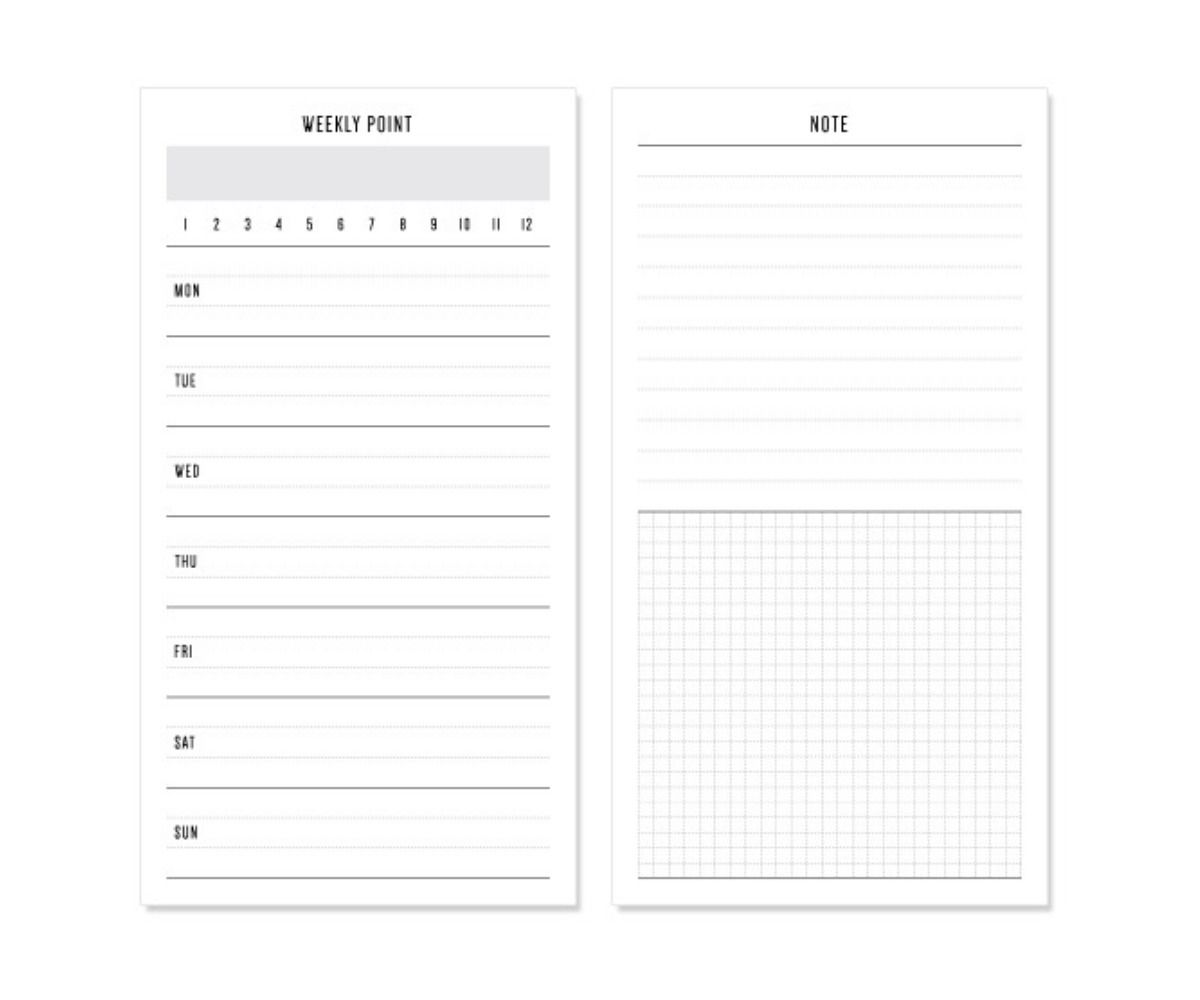 MochiThings: There's Medium Schedule Notepad